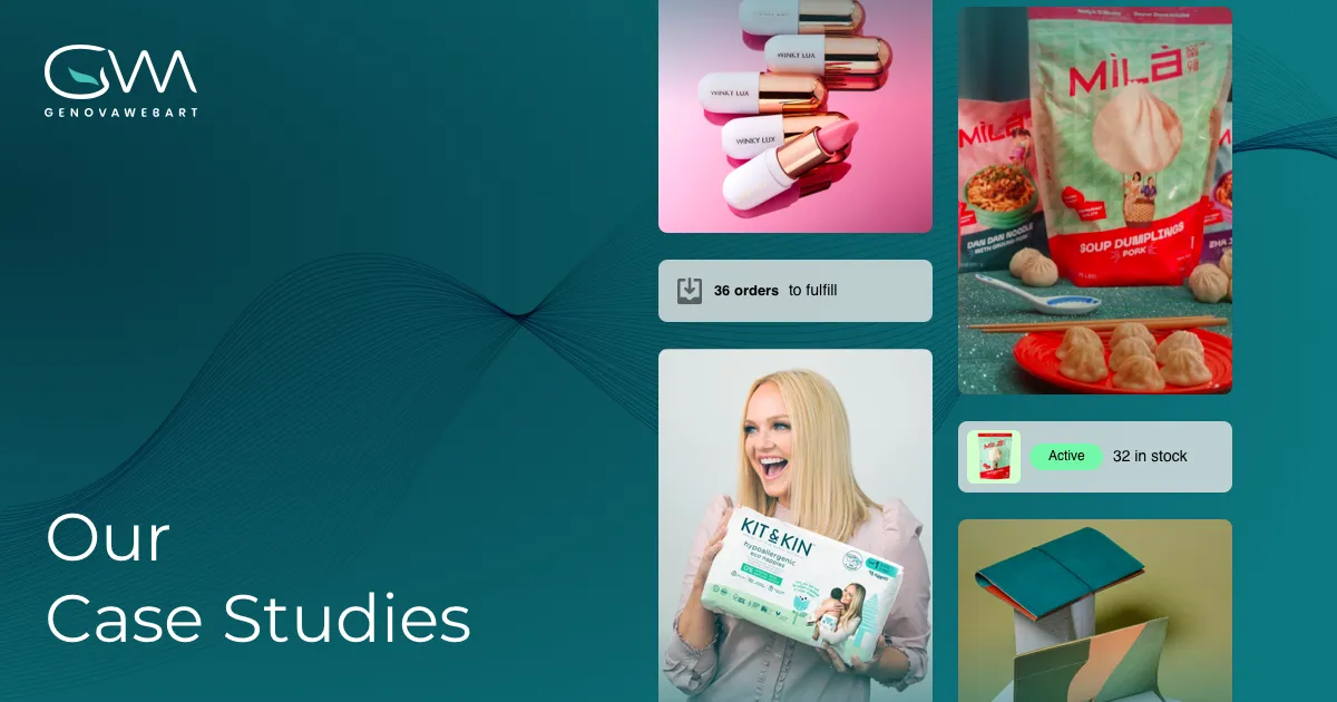 Our Shopify Plus Case Studies | GenovaWebArt