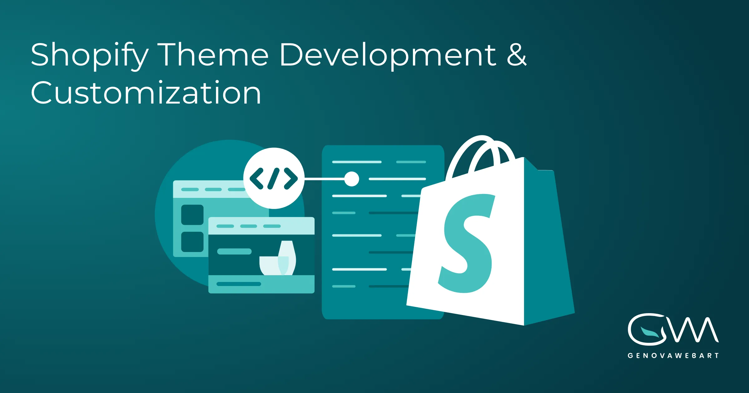 Custom Shopify Theme Development Services | GenovaWebArt Agency